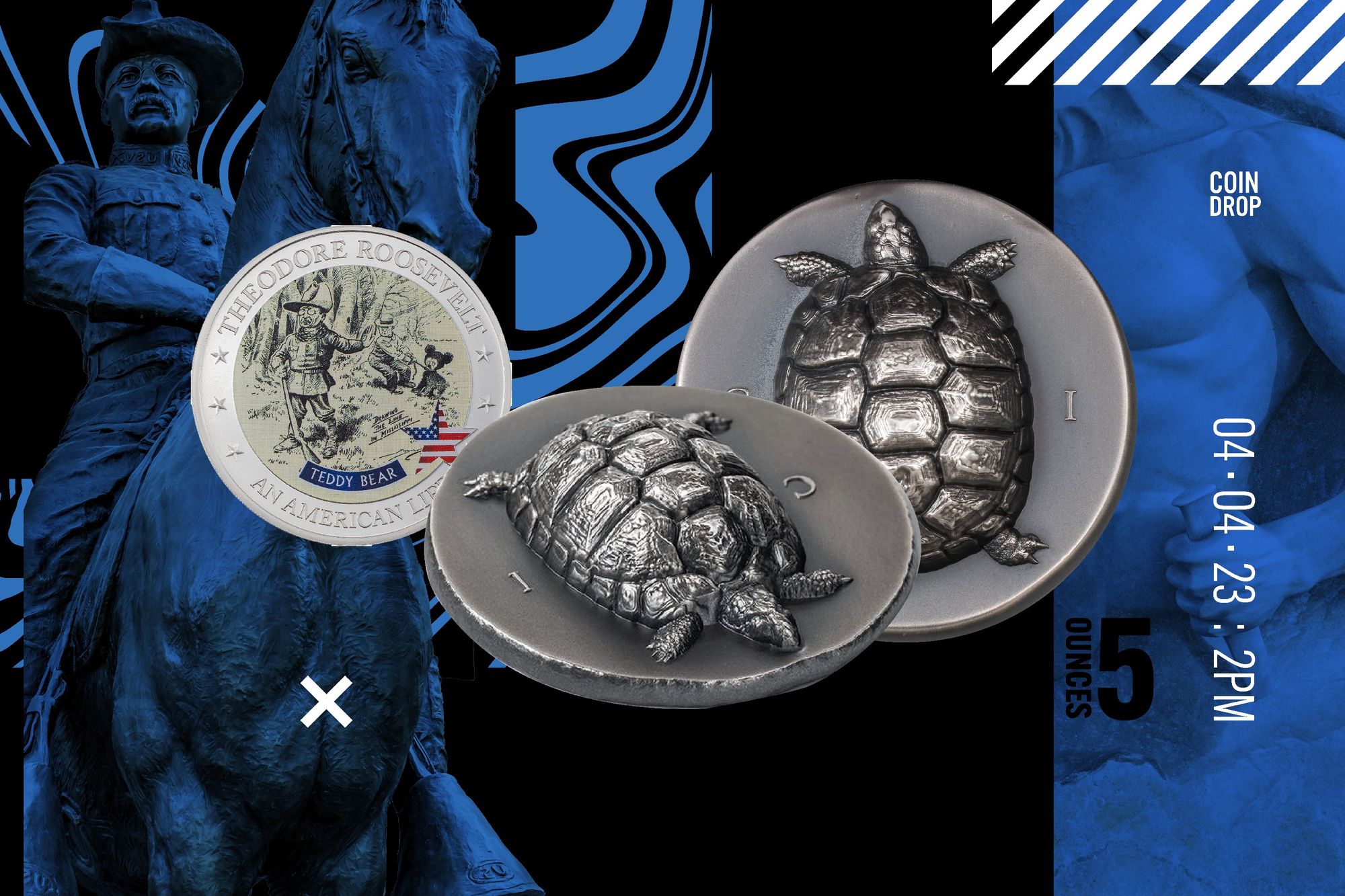 Teddy Bear & Tortoise Coin Drop