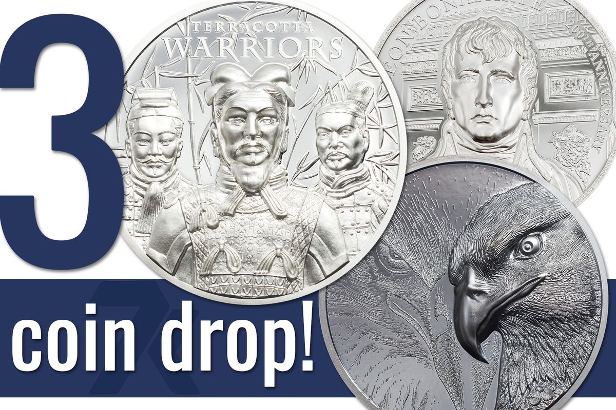 COIN DROP! Three Coins to Choose From