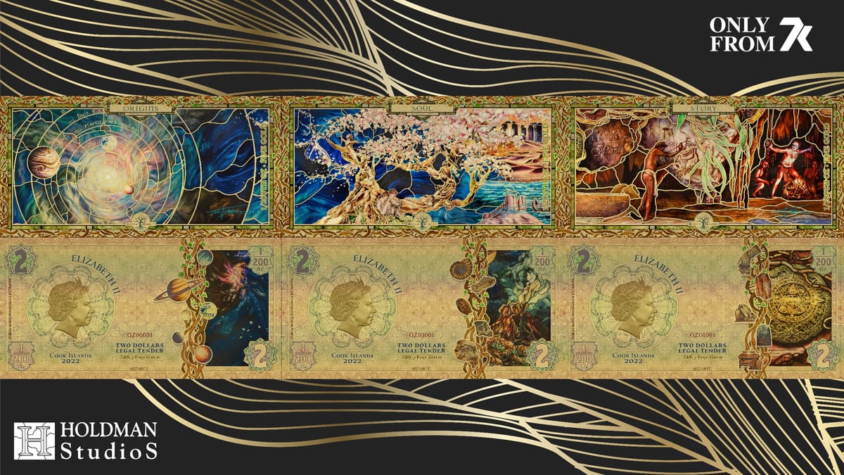 Threads of Light Gold Notes