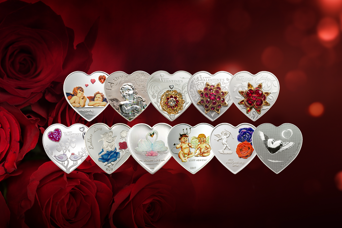 Silver Hearts Coin Series