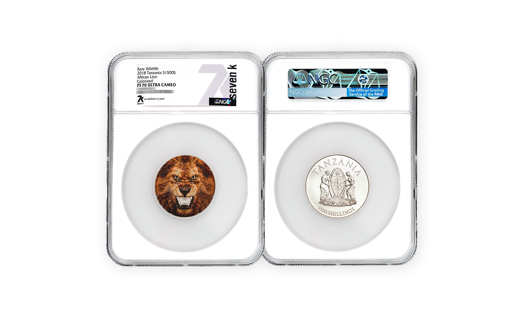 Rare Wildlife Tanzanian Coin Collection