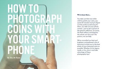 How To Photograph Coins With A Smartphone