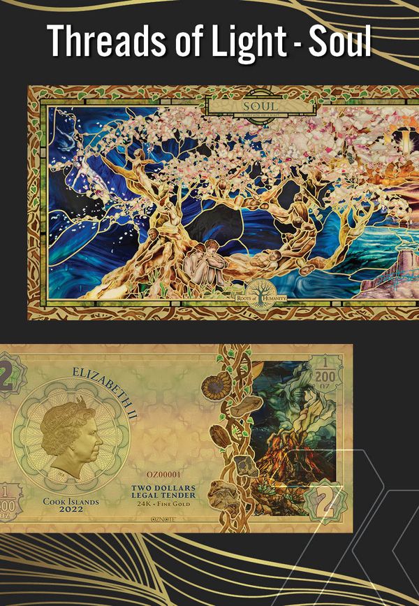 Threads of Light Gold Notes