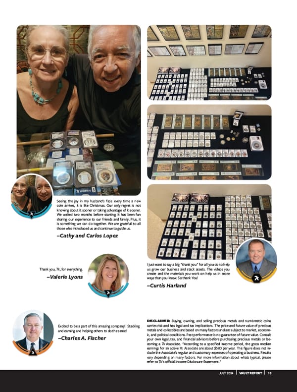 July 2024 Vault Report